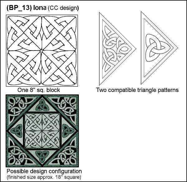 Trinity Celtic Knot Quilt Pattern