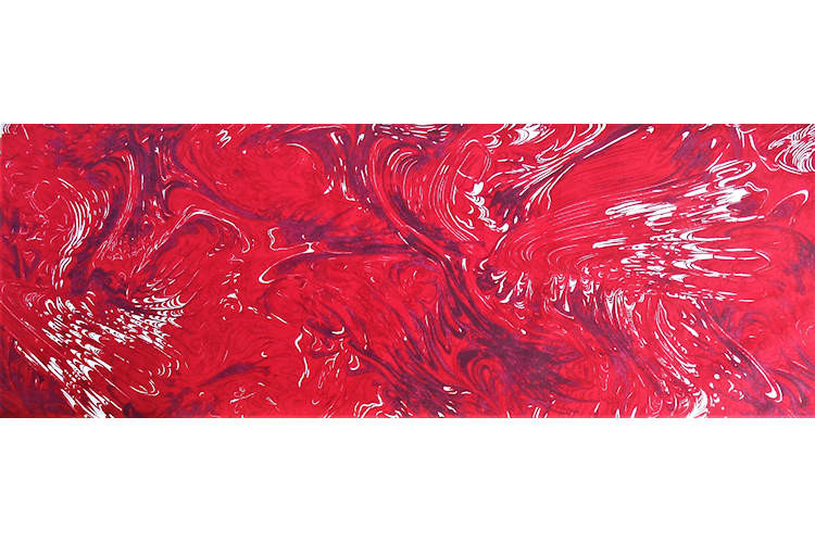 Picks QT Marbled Cardinal Red , Quilters Treasure: Hand Painted Marbled ...