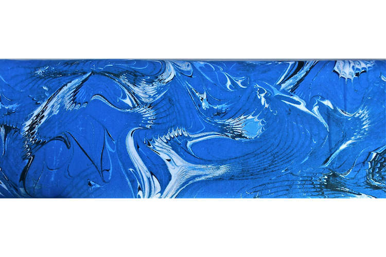 QT Marbled Metallic Cobalt Fire , Quilters Treasure: Hand Painted ...