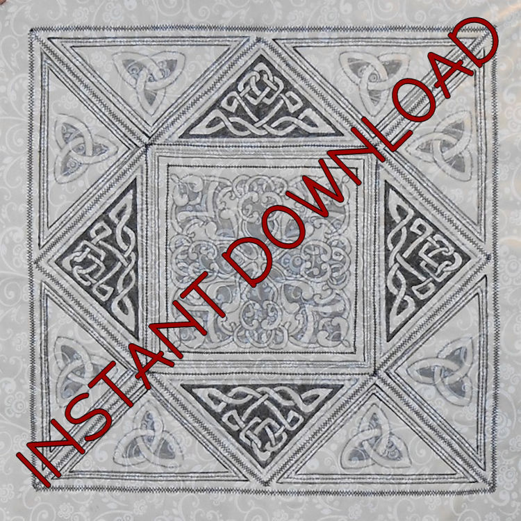 Pathway of Stones Downloadable Pattern , Quilters Treasure: Hand ...